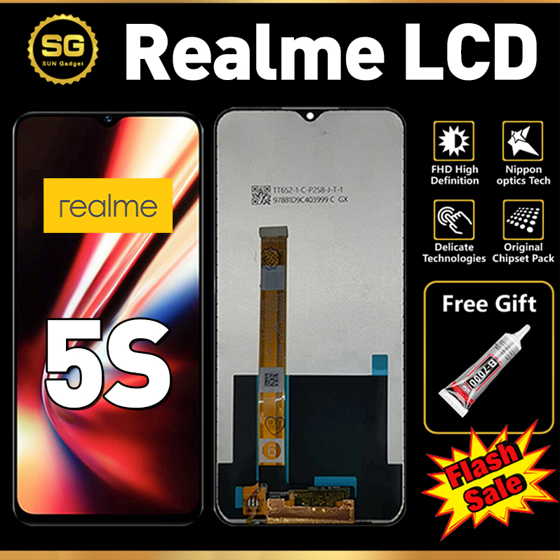 Jual LCD Realme 5s Original Touchscreen hp Realme 5s fullset ori asli ...