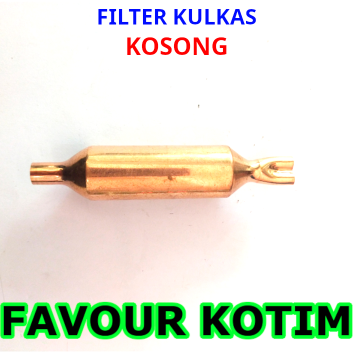Jual FILTER KOSONG KULKAS 1X2 BODY 3 PER 4 PANJANG 9 CM FVKOTIM ...