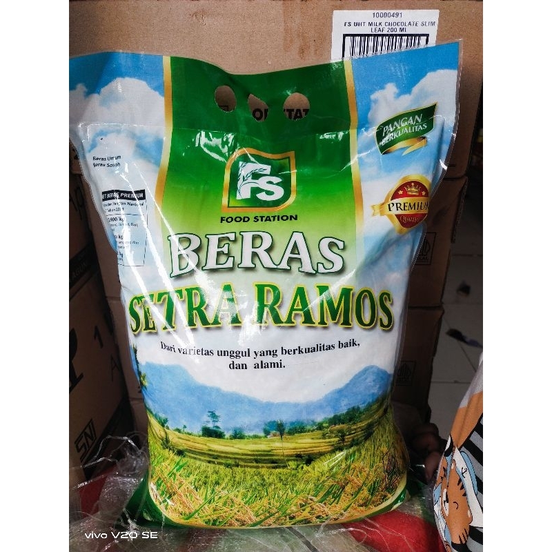 Jual BERAS SETRA RAMOS FS FOOD STATION 5 KG | Shopee Indonesia