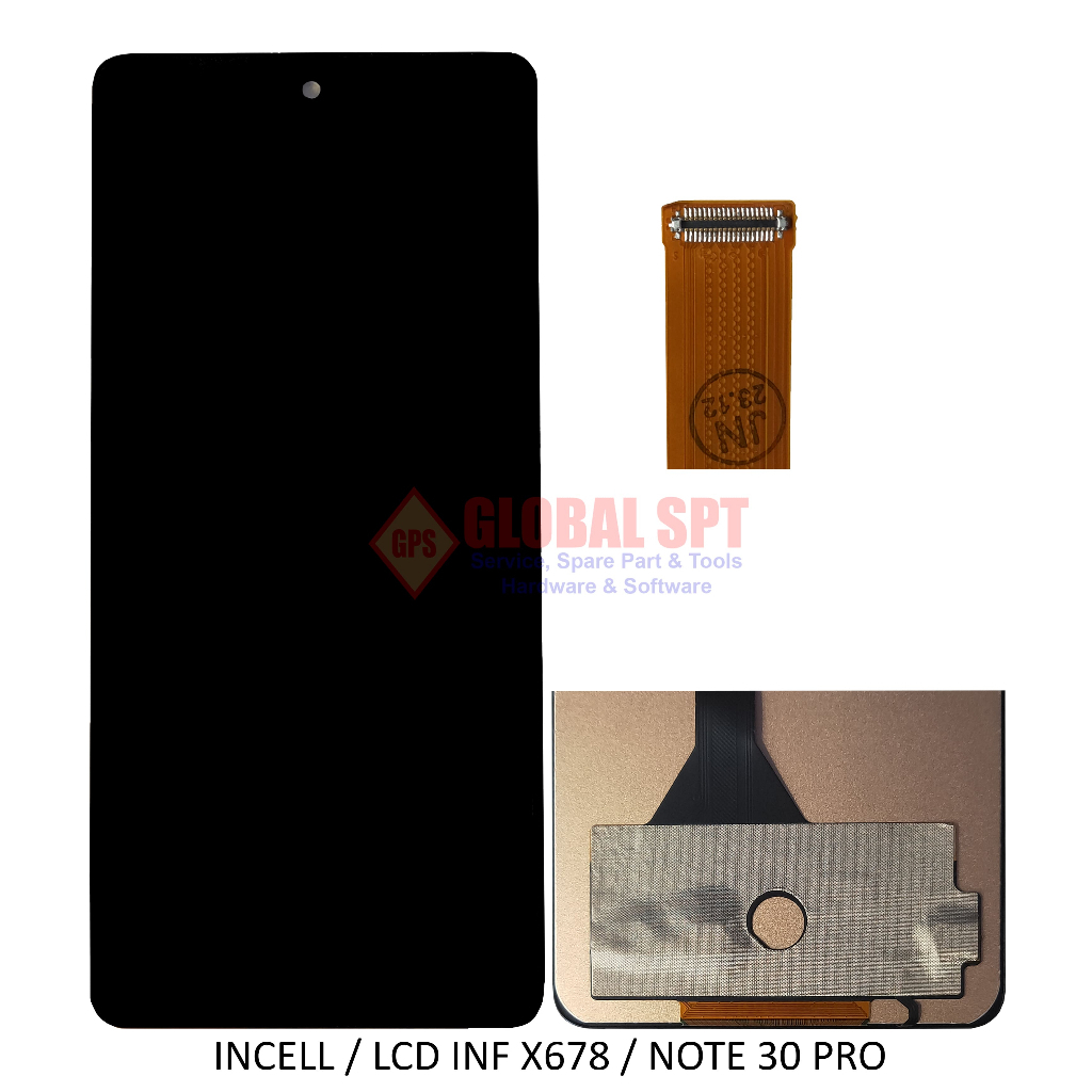 Jual LCD TOUCHSCREEN INFINIX X678 / X678B / NOTE 30 PRO / X6739 / GT 10 ...