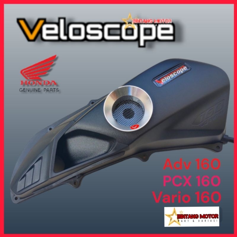 Jual Veloscope Vario 160 PCX 160 ADV 160 Cover Filter Udara Cover Sub Assy Oxygen Flow Booster ...