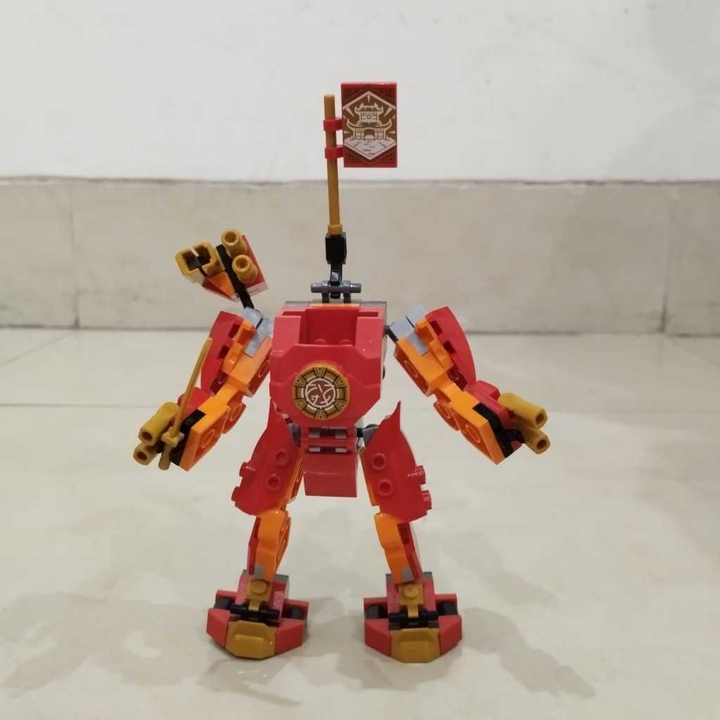 Jual Lego City MOC Ninjago Battle Suit Merah Mech Mecha Meka Robot ori ...