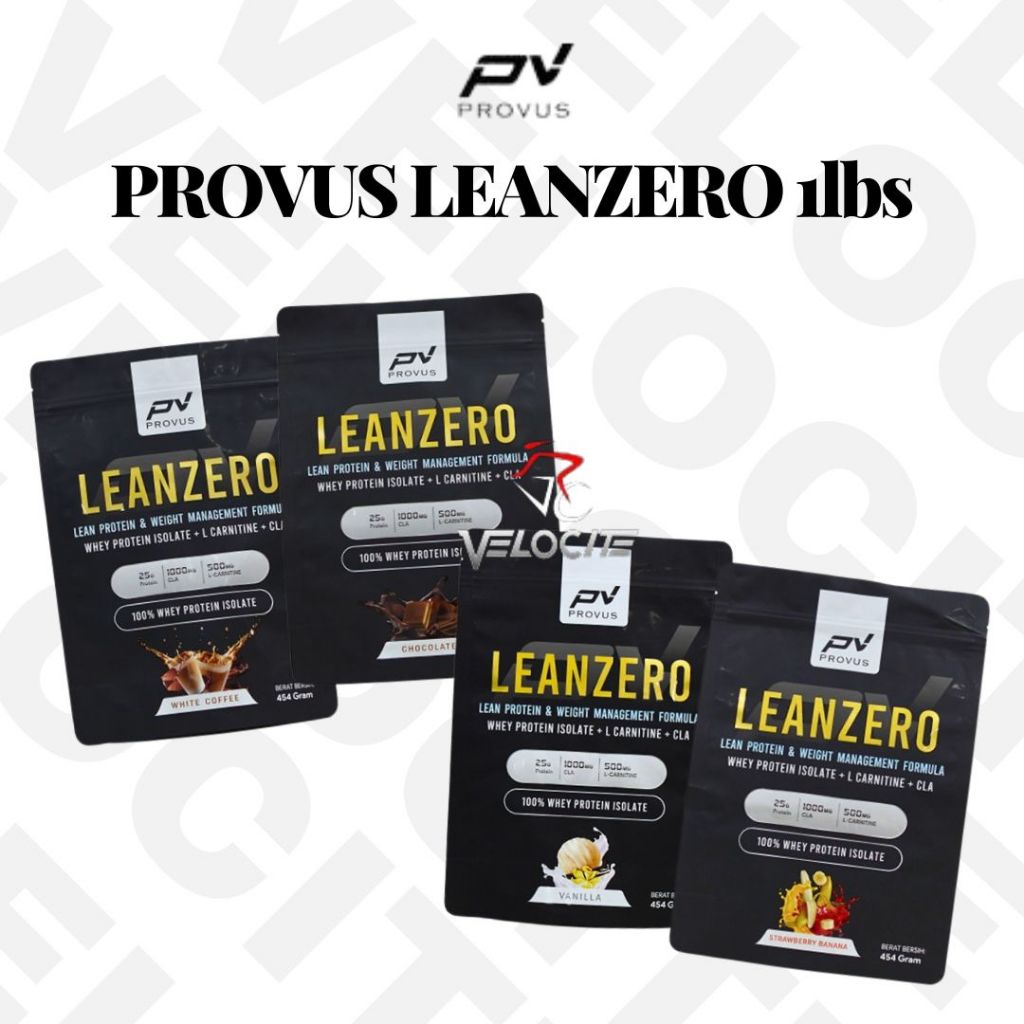Jual Provus Lean Zero 1LBS Whey Protein Isolate Leanzero 454gr Lean ...