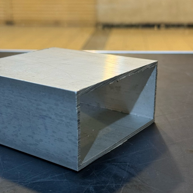 Jual Holo Alumunium / Aluminium 6063 Ukuran 50 mm x 100 mm x Tebal 3 mm ...