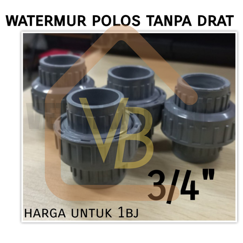 Jual Watermur Pvc Polos / Watermoor Watermor / Water Mur 3/4" Inch ...