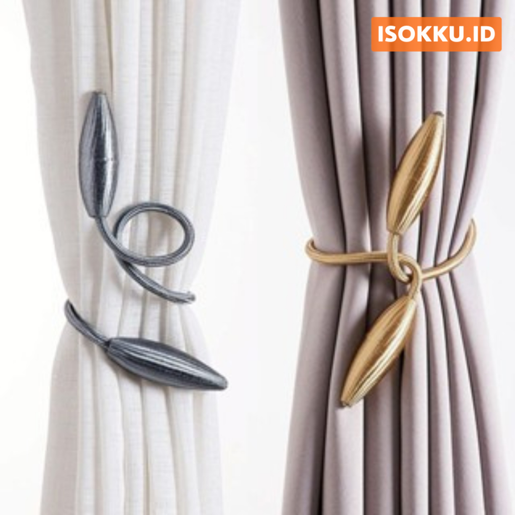 Jual Tali Pengikat Tirai Gorden Tiebacks Curtain Clip 1 PCS | Shopee ...