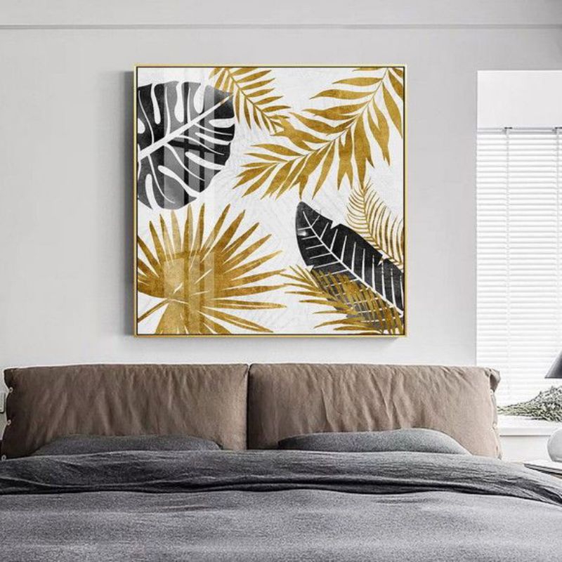 Jual Lukisan monstera andansoni minimalis | Shopee Indonesia