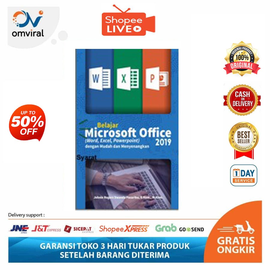 Jual OV20 - Buku Belajar Microsoft Office 2019 (Word, Excel, Powerpoint) karya Johnie Rogers ...