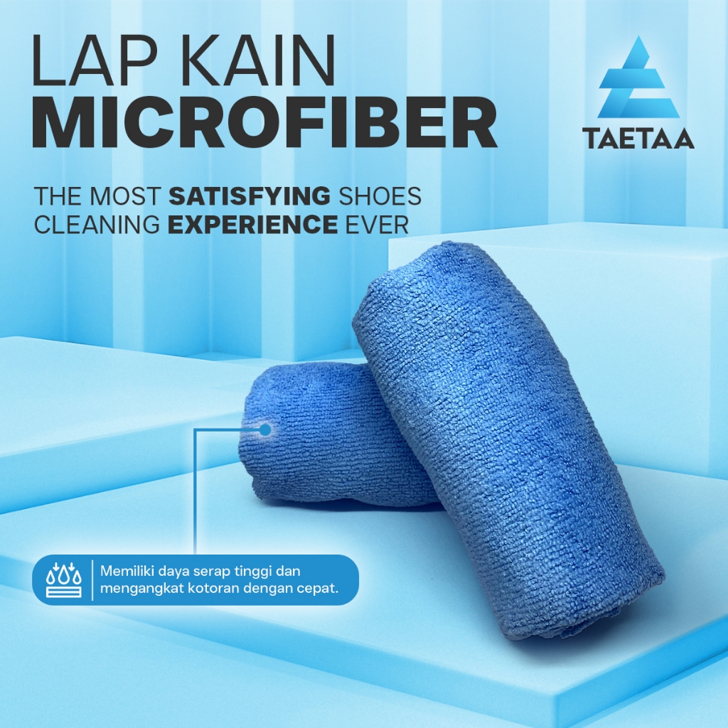 Jual Taetaa - Lap Microfiber Pembersih Cuci Sepatu Serat Tebal Menyerap ...