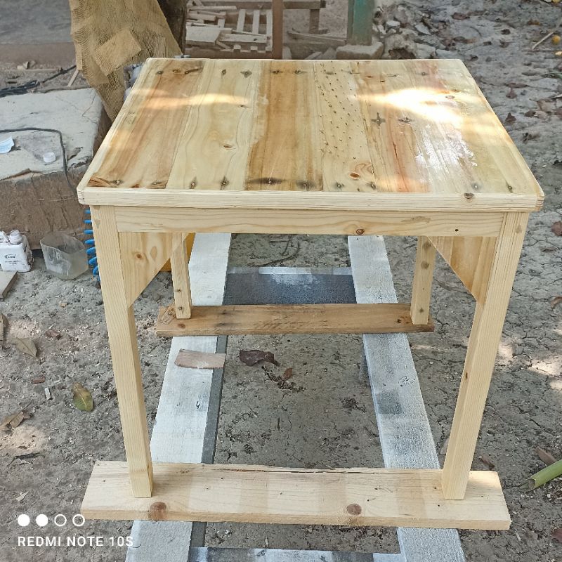 Jual Meja Tatakan Kulkas/Meja Salon/Meja Serbaguna 50x50x50 cm | Shopee ...