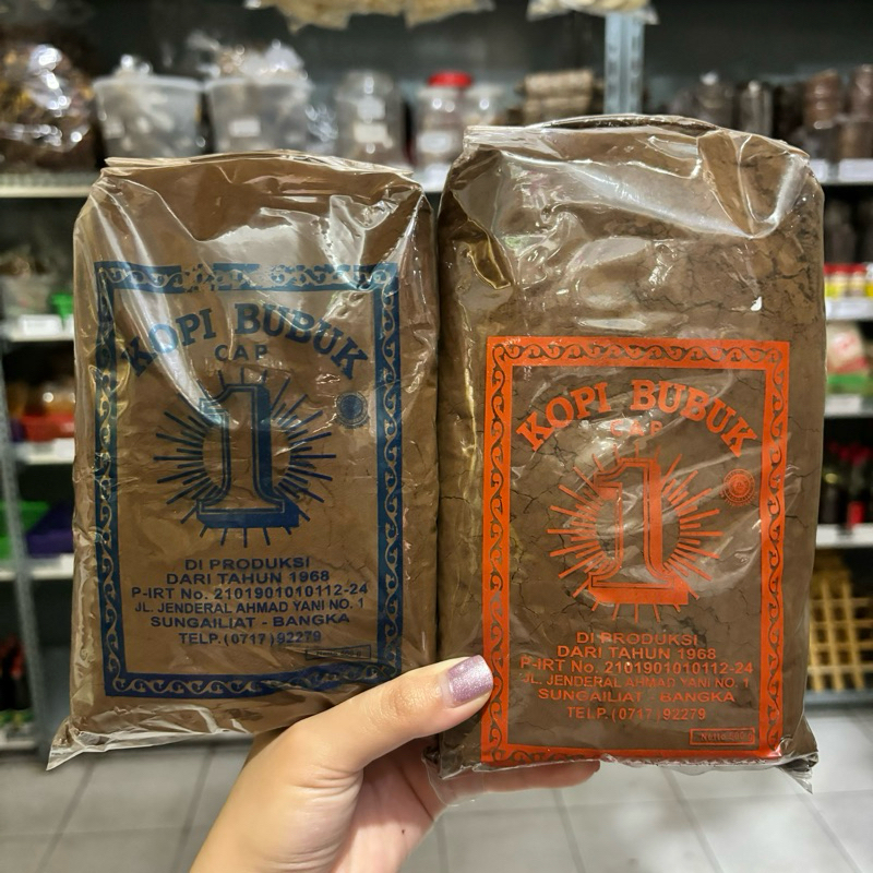 Jual Kopi Asli Khas Bangka Cap Satu - Kopi Cap 1 - Kopi Bangka - Snack ...