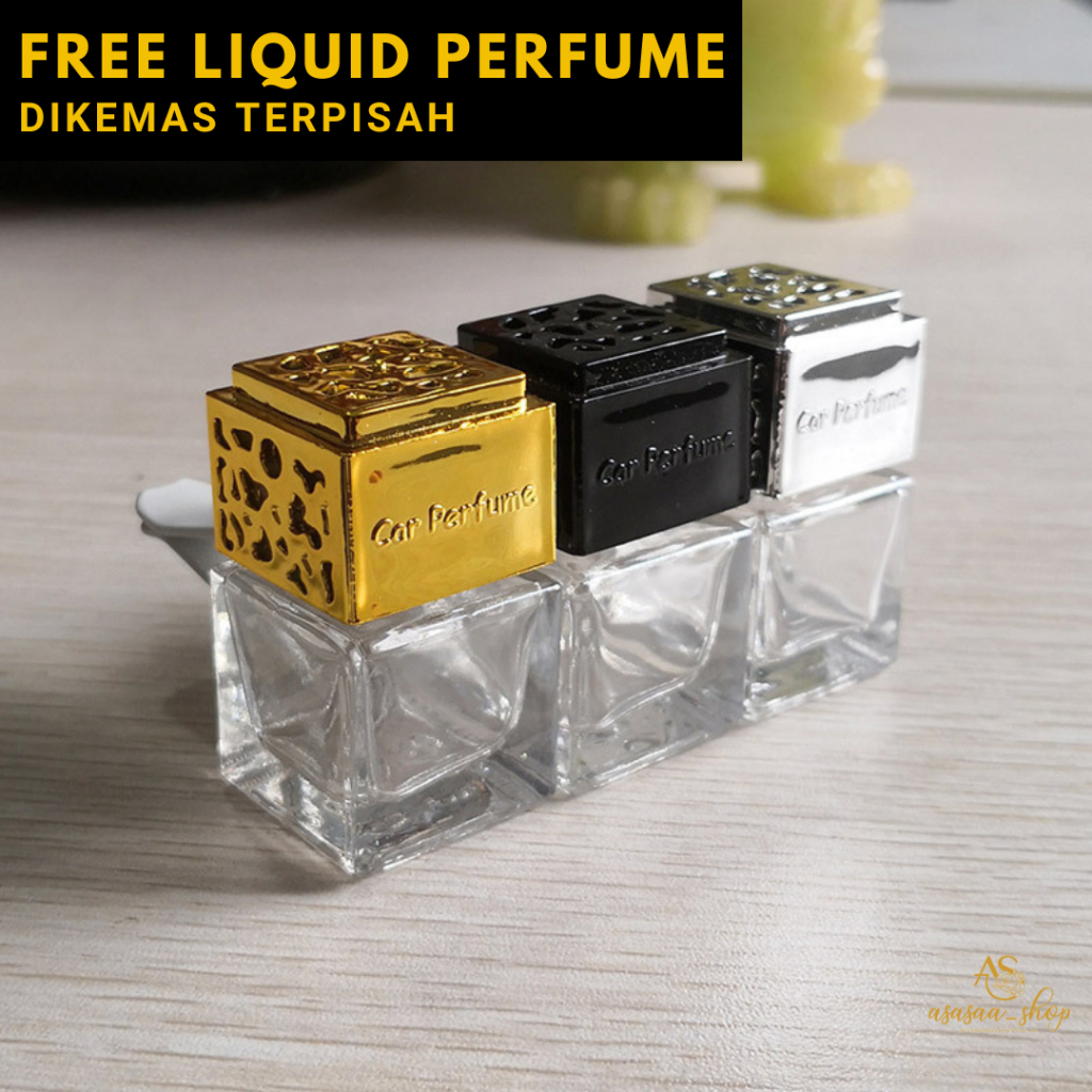 Jual Klip air freshener / dekorasi parfum ac mobil / botol jepit ...