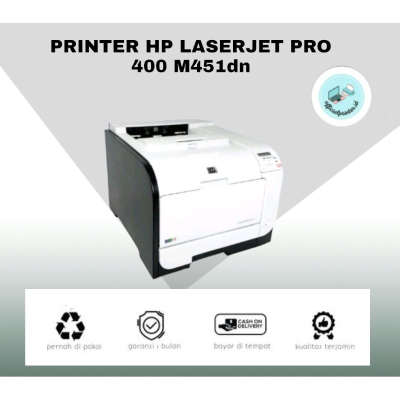 Jual Printer color Hp Laserjet Pro 400 M451dn Duplex Otomatis Cocok ...
