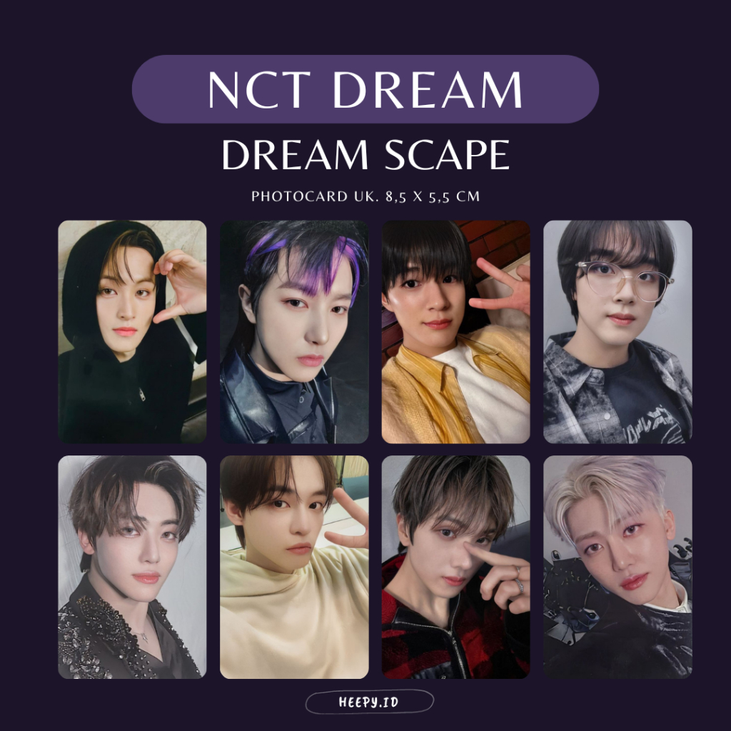 Jual [NCT DREAM] UNOFFICIAL PHOTOCARD NCT DREAM DREAM SCAPE | Shopee Indonesia