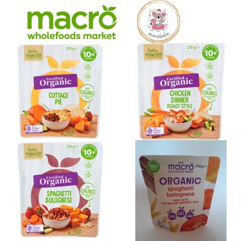 Jual Macro Baby Organic Chicken Dinner Roast Style / Cottage Pie ...