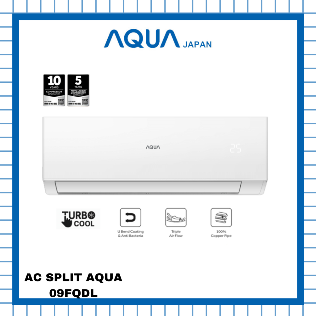 Jual AC SPLIT AQUA 1 PK 09FQDL LOW WATT (HANYA UNIT) | Shopee Indonesia