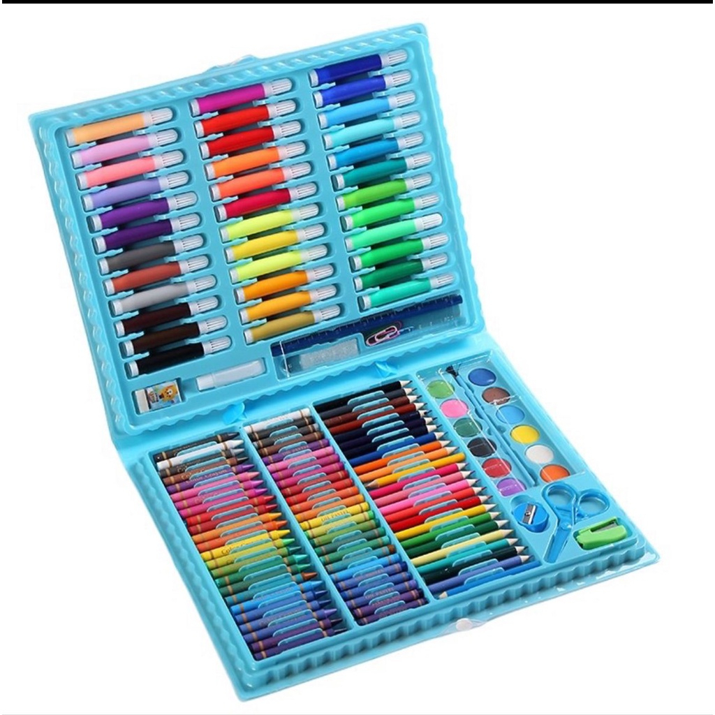 Jual CRAYON 150 / Crayon Pensil Warna Art Set Pensil Warna Crayon ...