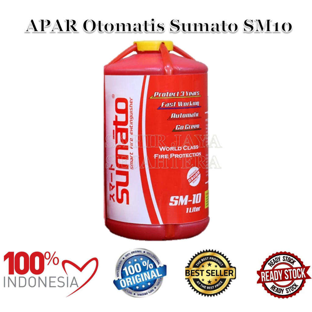 Jual APAR Otomatis Sumato SM10 Alat Pemadam Kebakaran Otomatis Apar ...