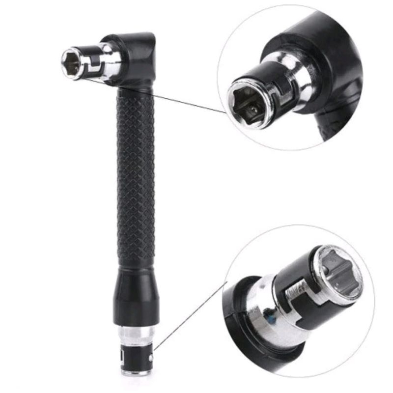 Jual Sambungan Kepala Soket Socket Obeng Bentuk L Siku Sudut Kunci Dual ...