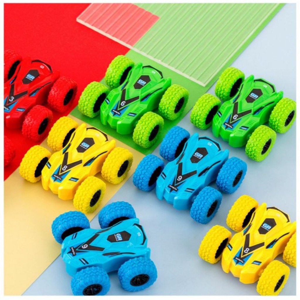 Jual [JUALSERBAAD18](6688-51A)Mobil Mainan 2 Sisi Warna Solid / Mobil ...