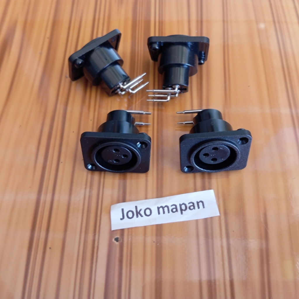 Jual Socket canon body female kaki tekuk 3 pin plastik | Shopee Indonesia