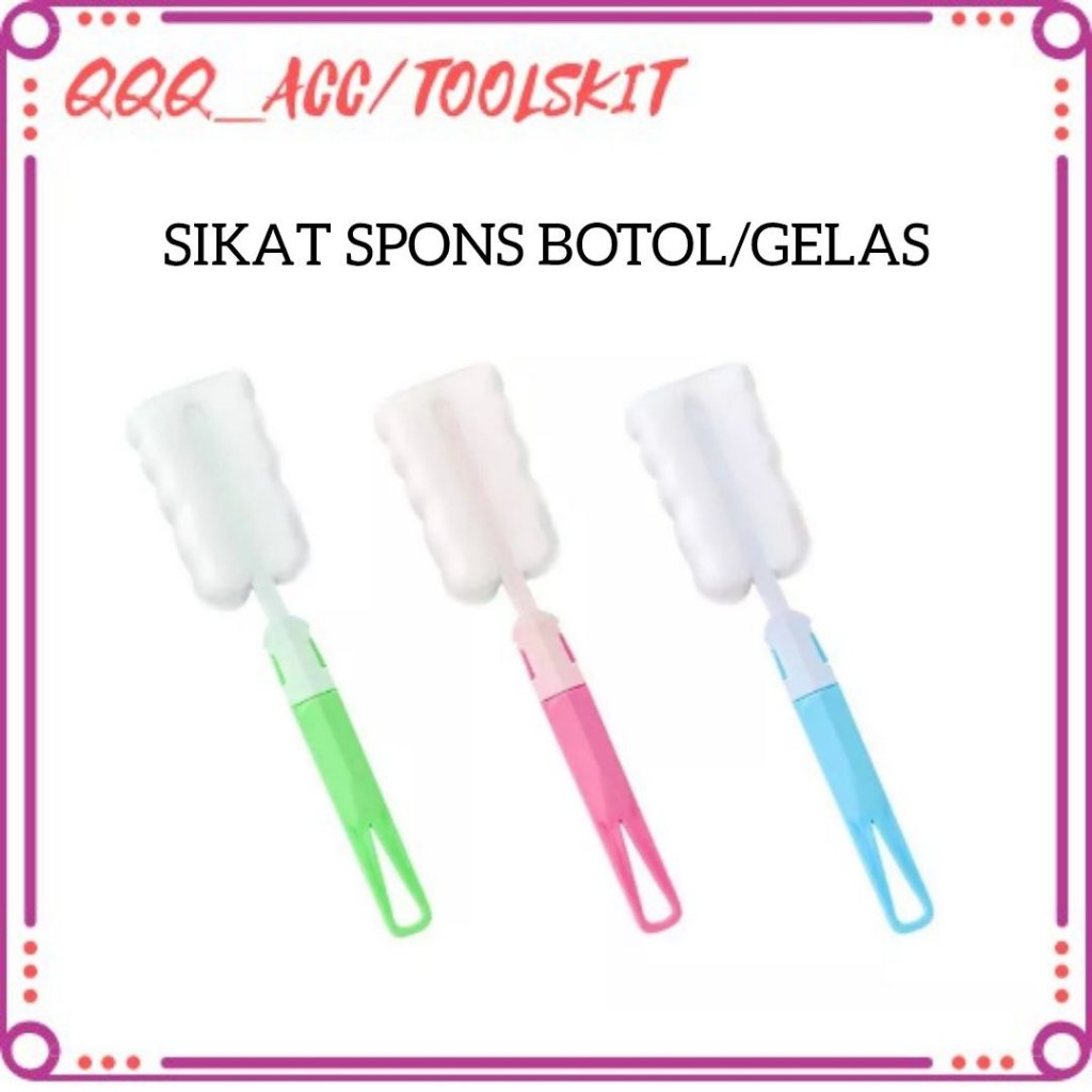 Jual Sikat Botol sikat pembersih gelas sikat gagang panjang Alat ...