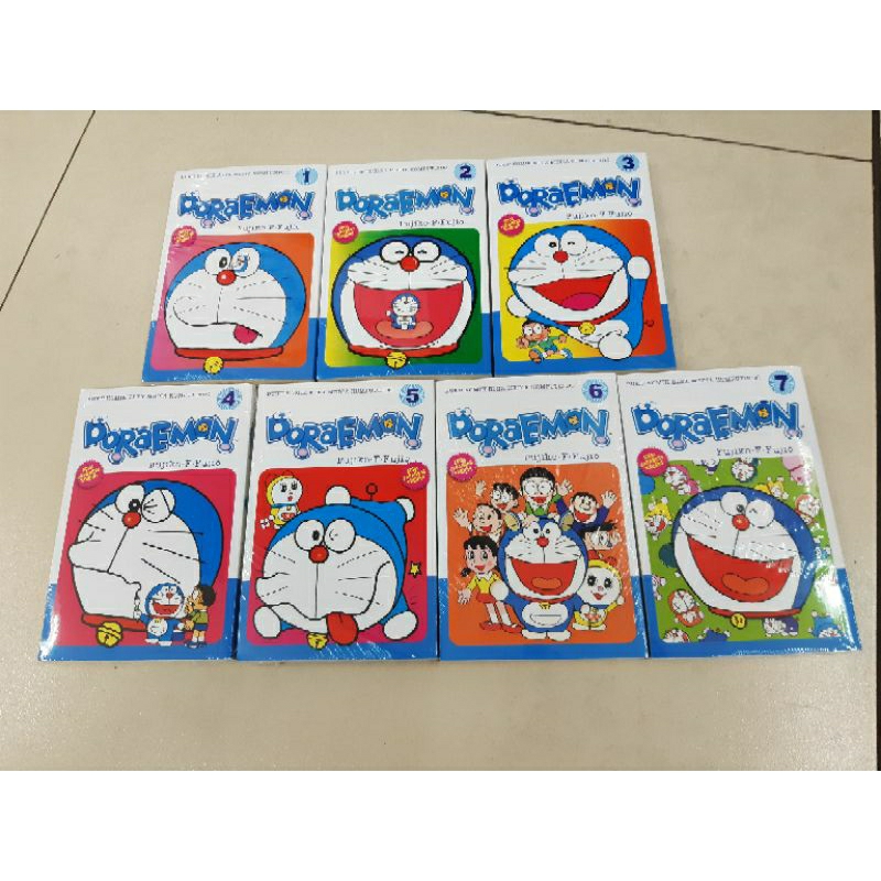 Jual Komik Doraemon Vol. 1/2/3/4/5/6/7 (CETAK ULANG/BOOKPAPER) | Shopee Indonesia