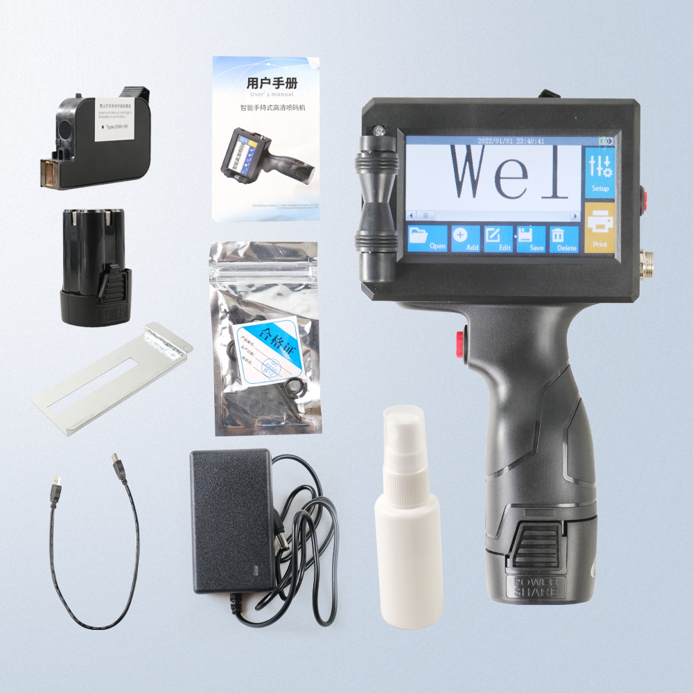 Jual Mesin Coding Expired Date Logo Portable Handheld Printer Inkjet ...