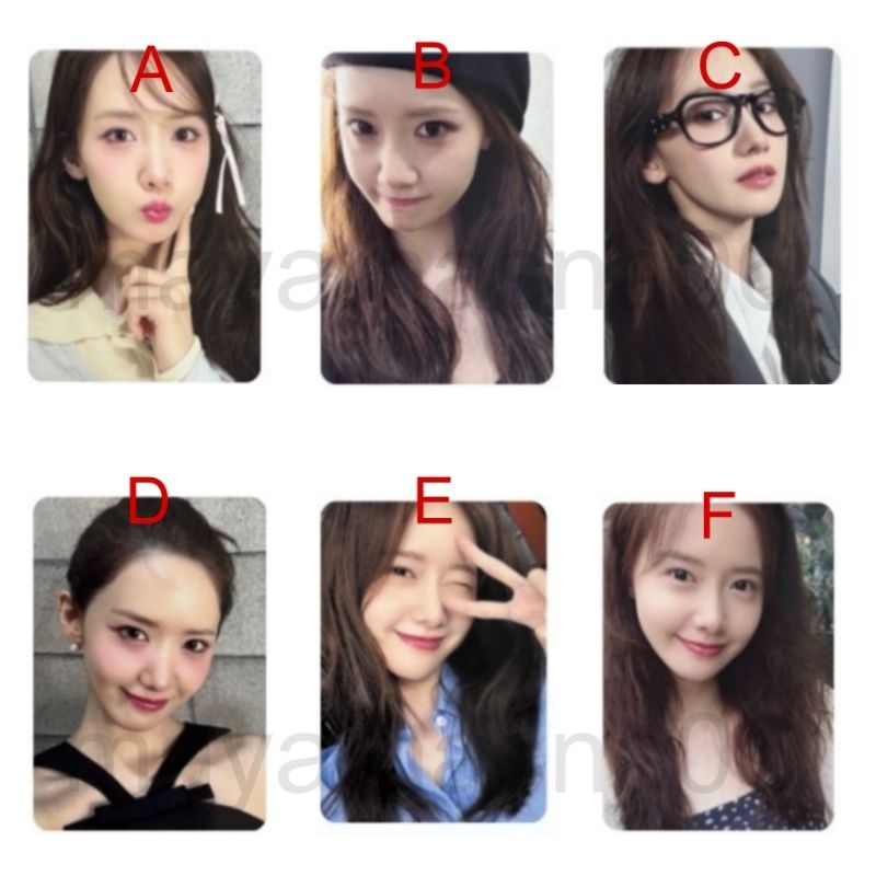 Jual WTS Lim YoonA MD Birthday Pop Up Store Photocard Set YoonA Lim ...