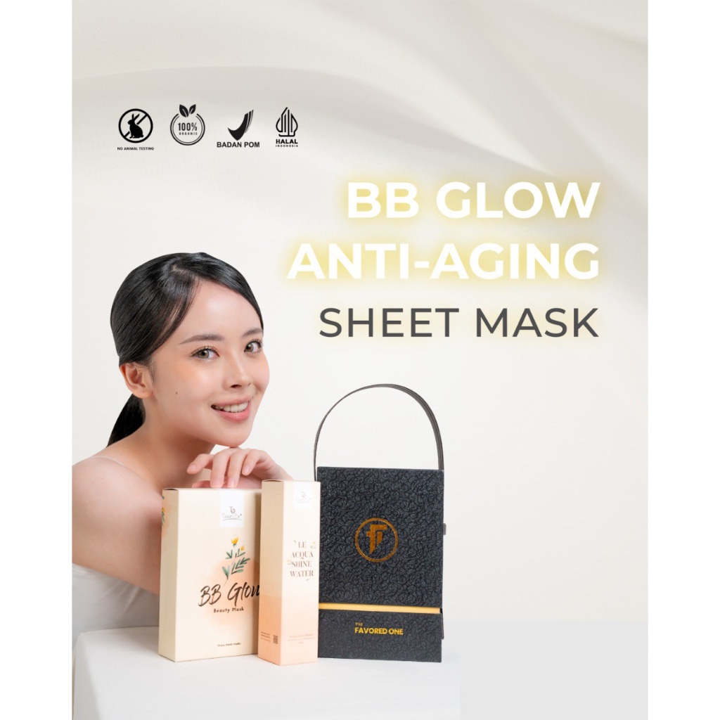Jual The Favoured One - BB Glow Beauty Mask | Le Acqua Shine Water ...