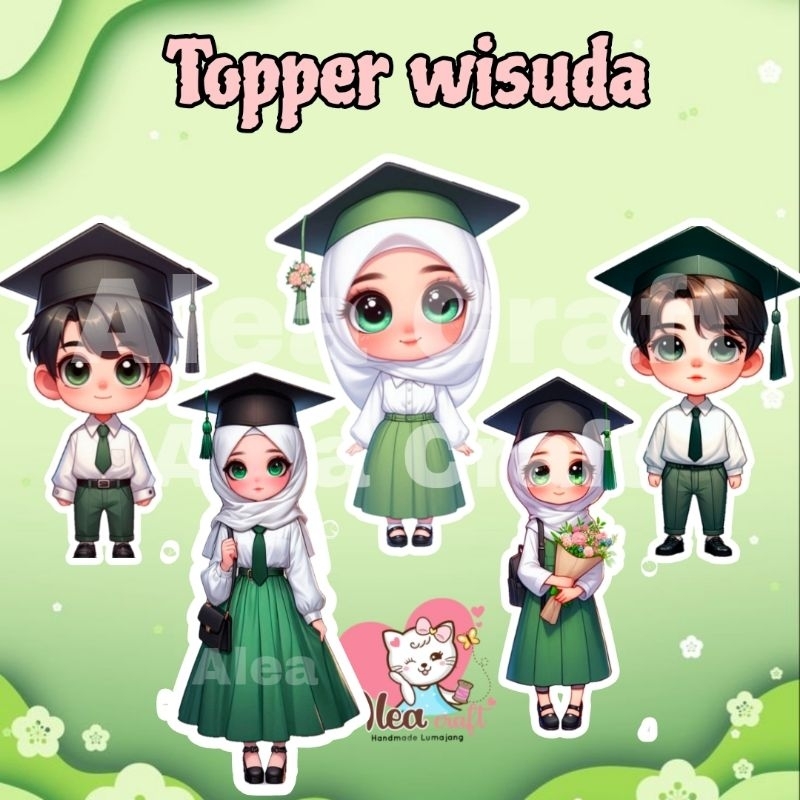 Jual Topper wisuda MI anak sekolah | Shopee Indonesia