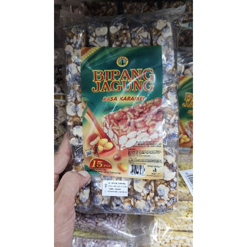 Jual PACK 15*10GR (150GR) - BIPANG JAGUNG CARAMEL PACK ISI 15 PCS ...