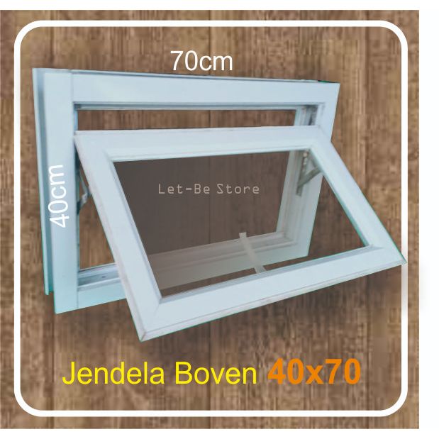 Jual Jendela Aluminium Bovenly 40 x 70cm | Shopee Indonesia