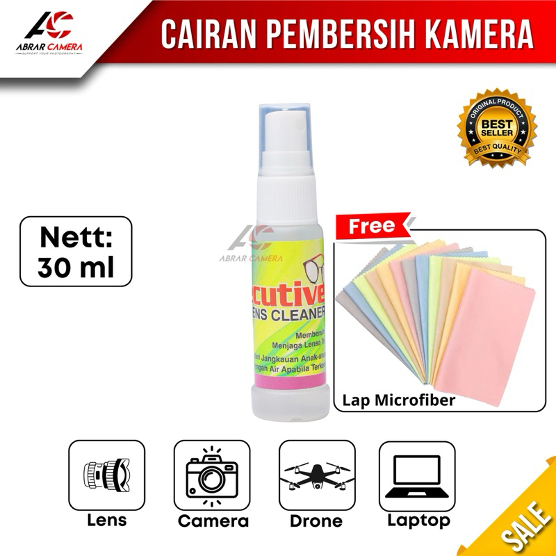 Jual Cairan Pembersih Lensa Kamera & Kacamata Liquid Clean Cleaning Kit ...