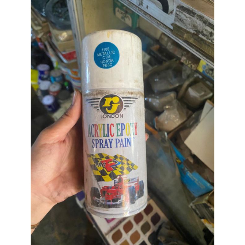 Jual RJ London Spray Paint - Metallic Cat Semprot Besi Karat Rumah ...