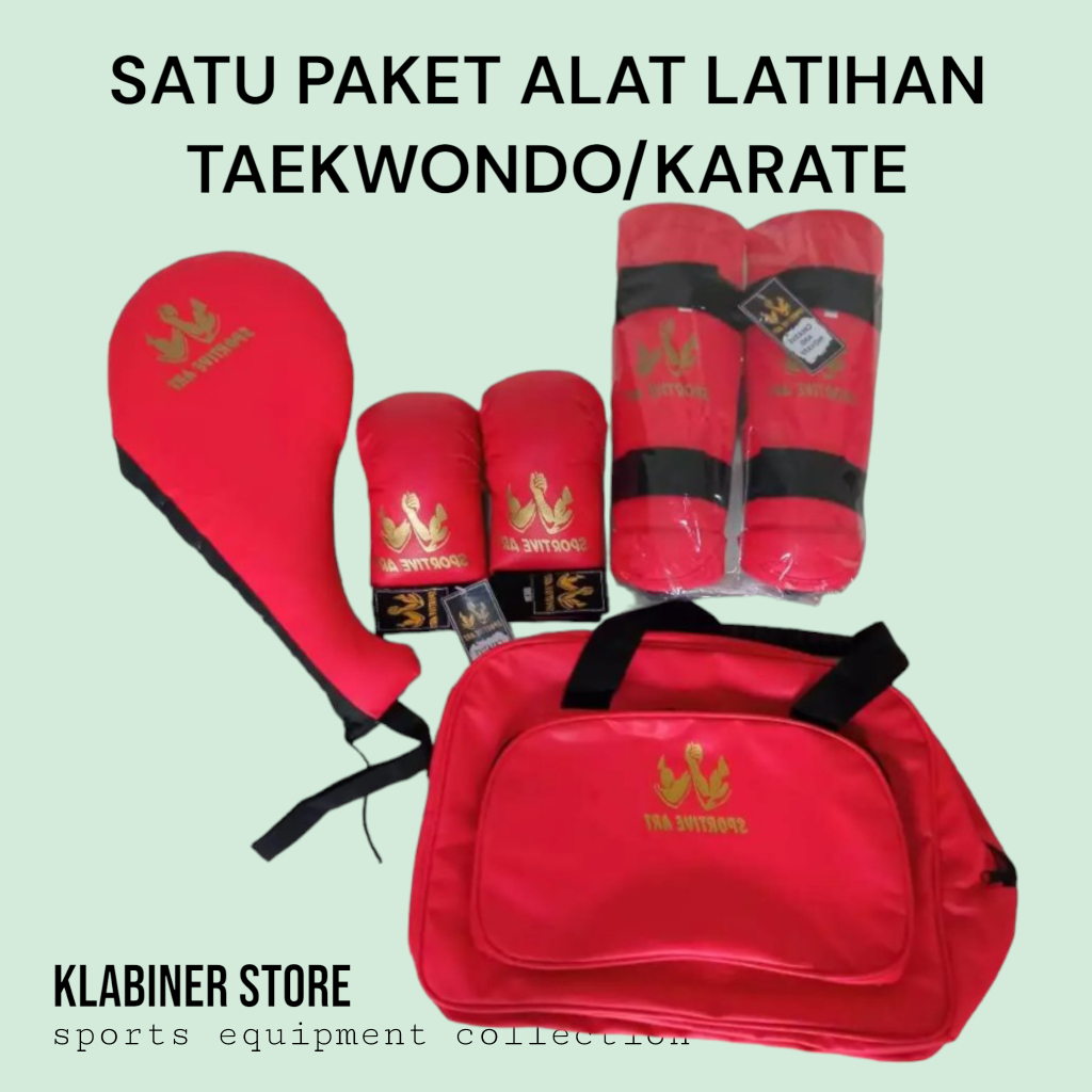 Jual Paket Peralatan Karate/Taekwondo ( Deker,Handpro,Target Double ...