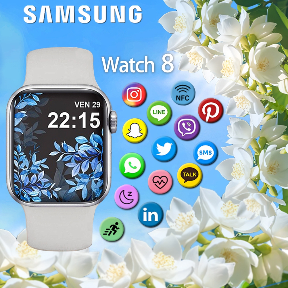 Jual [COD 100%Original] Samsung Smartwatch i8 Pro Max NFC GPS Jam ...