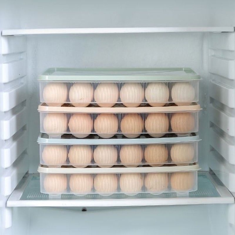 Jual Tempat telur telor wadah penyimpanan telur isi 24pcs food grade ...