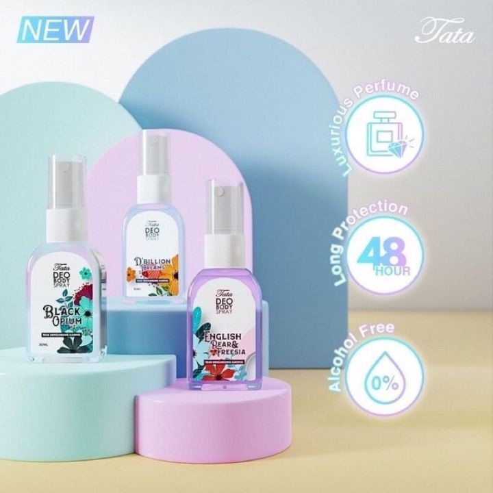 Jual Tata Deo Body Spray Parfum Remaja Dewasa 30ml | Shopee Indonesia