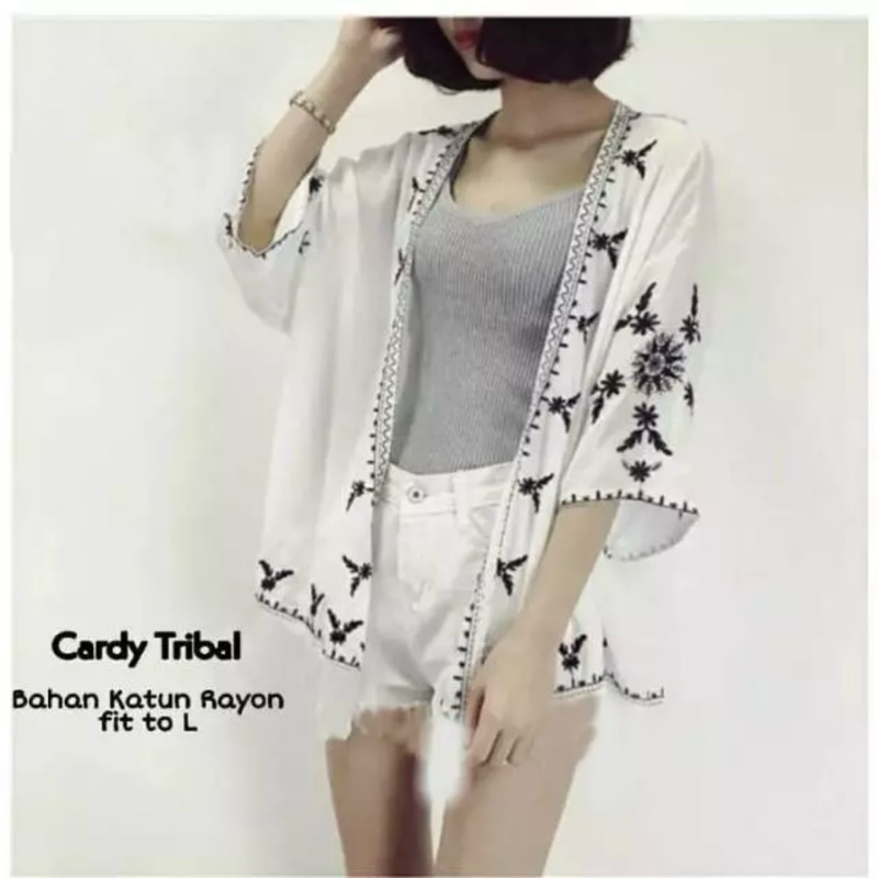 Jual Cardy Tribal / Outer Cardigan Wanita | Shopee Indonesia