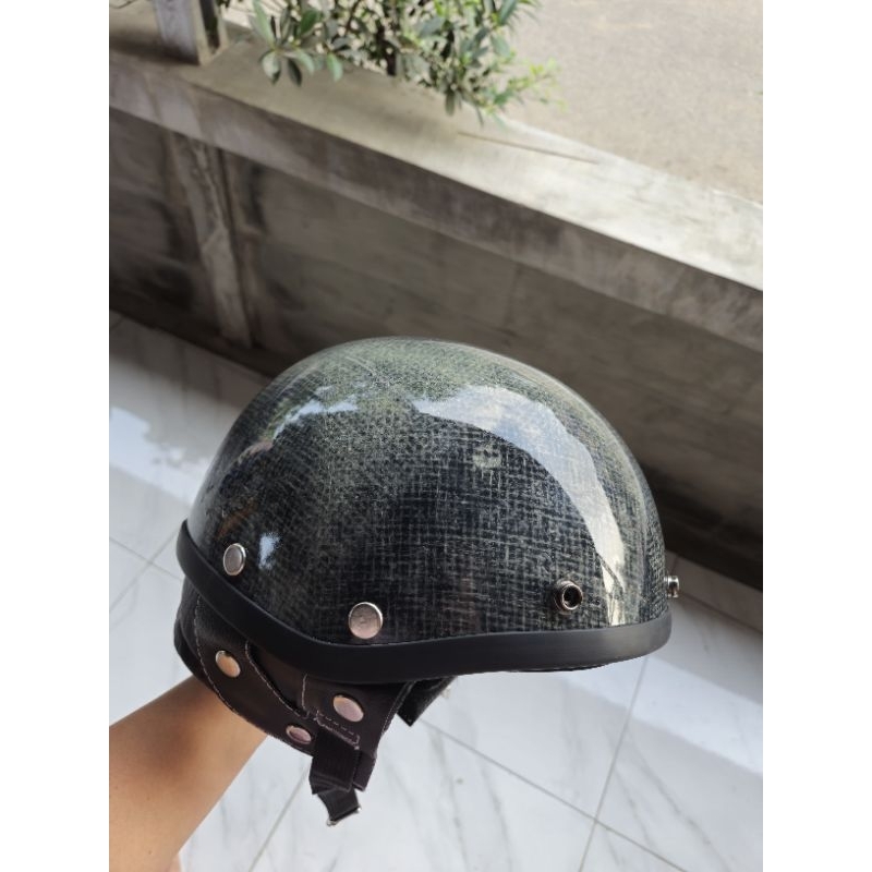 Jual Helm Custom Chip Vintage Japan Motif RAW | Shopee Indonesia