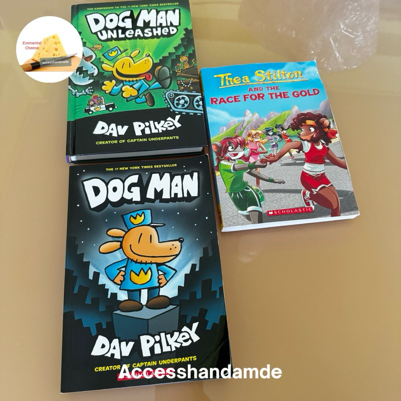 Jual Dogman ORIGINAL KINOKUNIYA dog man Unleash | Thea Stilton Race for ...
