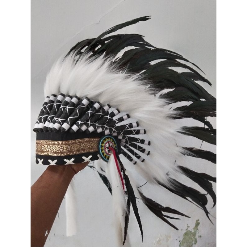 Jual topi indian/topi apache lancur hitam | Shopee Indonesia