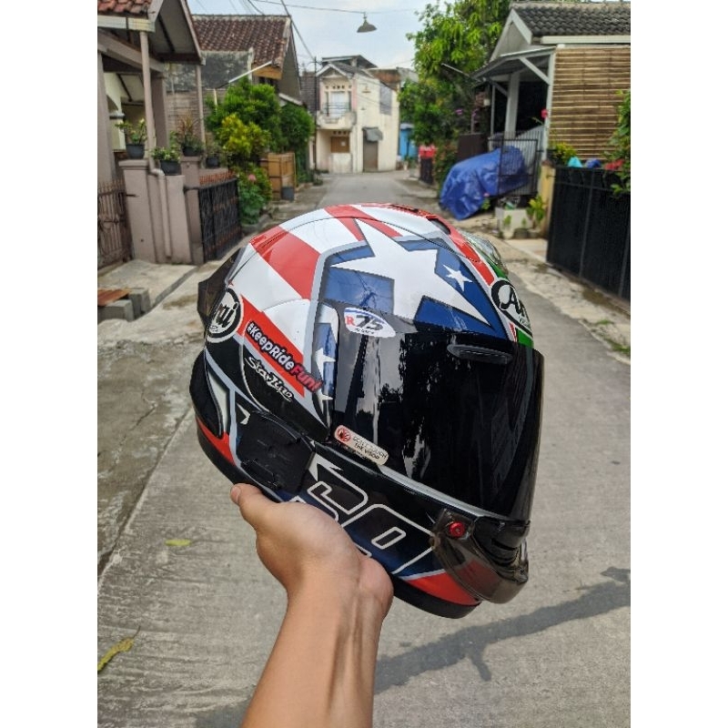 Jual Arai RX7X HAYDEN FLAG (Cetakan) | Shopee Indonesia