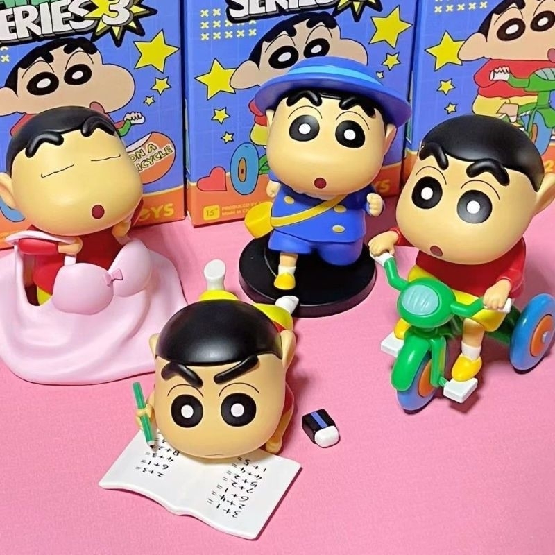 Jual blind box crayon mini so shin chan terlengkap blindbox shin-chan ...