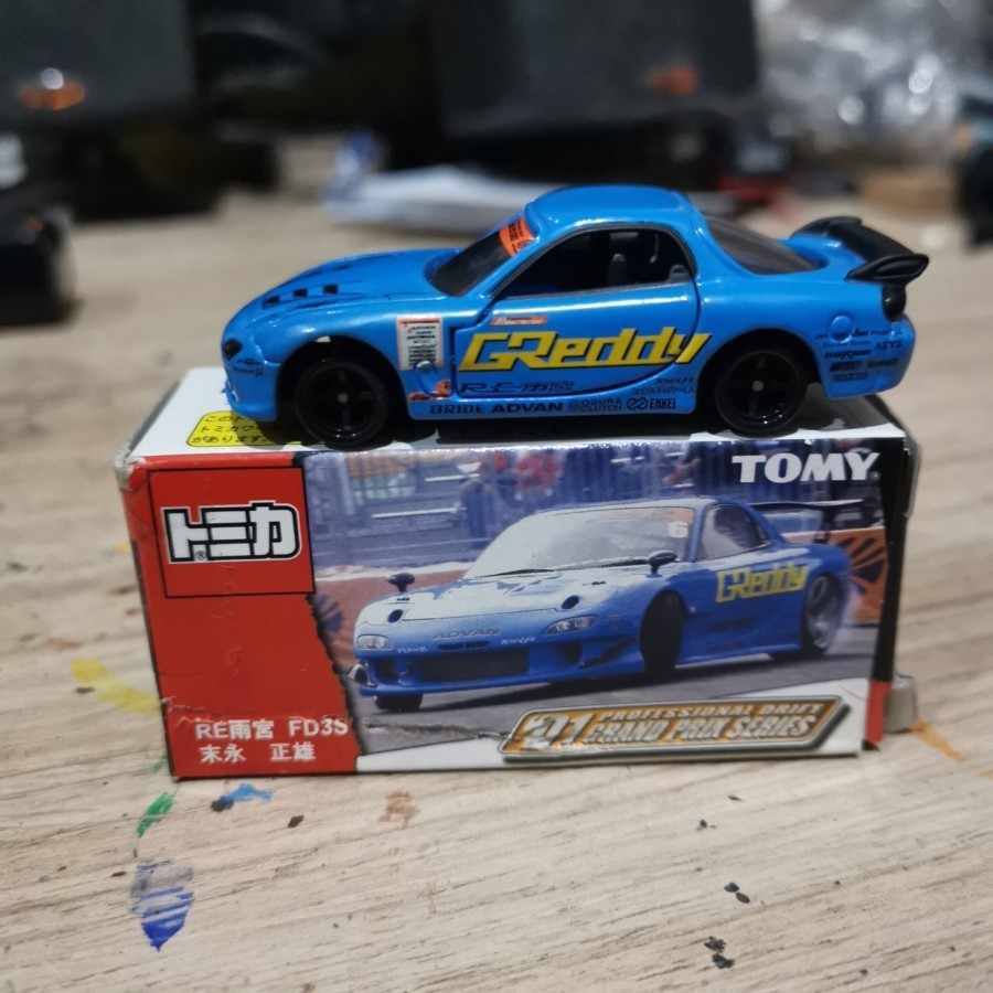 Jual Takara Tomy Merah Tomica Mazda RX7 FD D1 Grand Prix Series FD3S RE ...