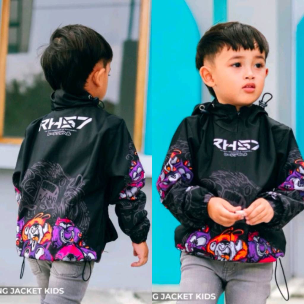 Jual RH57 Jaket Racinghell Kids Umur 4-11 Tahun Motif Animasi Terbaru ...