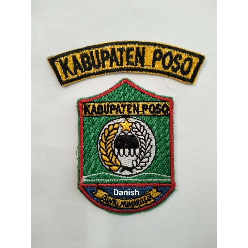Jual BET BORDIR LOGO LAMBANG KABUPATEN POSO | Shopee Indonesia
