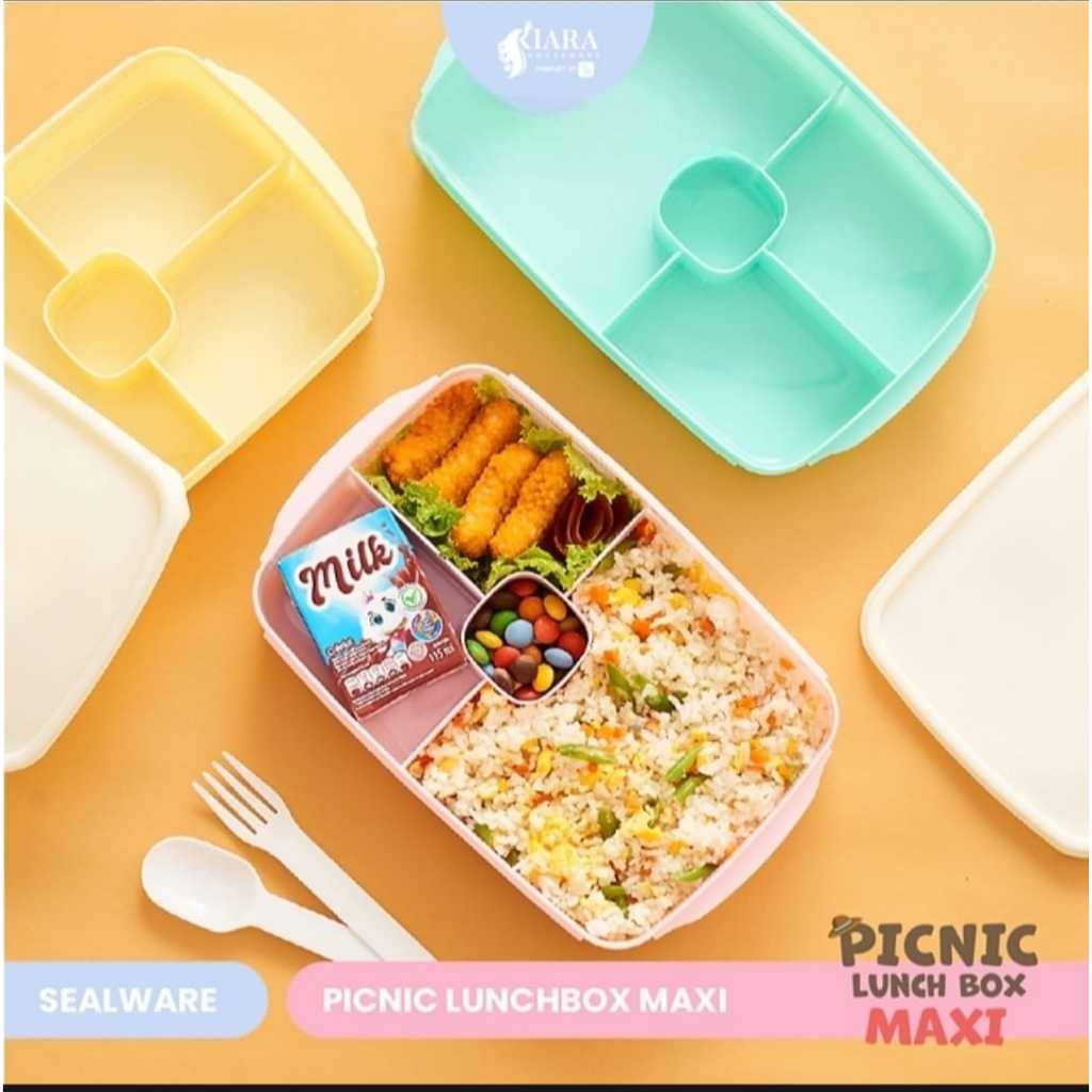 Jual TEPAK MAKAN MAXI KIARA/PICNIC LUNCHBOX MAXI/LUNCHBOX/TEPAK MAKAN ...