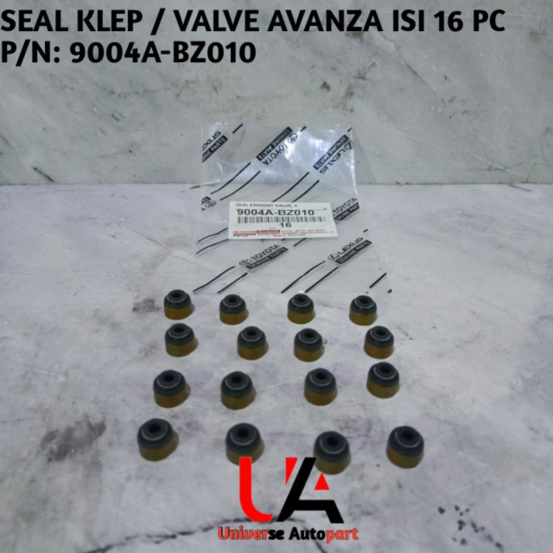 Jual Seal Klep Valve Toyota Avanza / Grandmax 9004A-BZ010(16pcs ...
